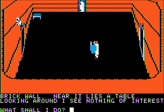 Screenshot of Castles of Darkness (Apple II, 1981) - MobyGames