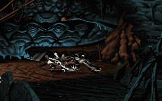 Screenshot of Full Throttle (DOS, 1995) - MobyGames