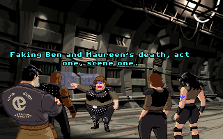 Screenshot of Full Throttle (DOS, 1995) - MobyGames