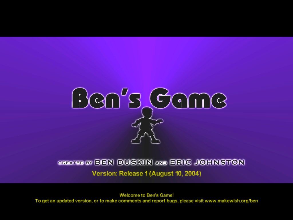 Ben's Game (2004) - MobyGames