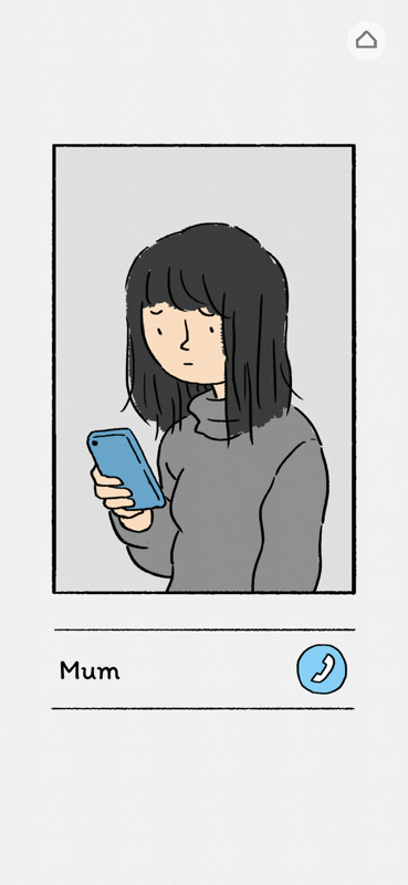 Screenshot of Florence (iPhone, 2018) - MobyGames