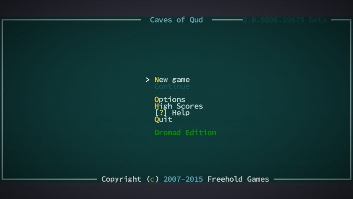 Screenshot of Caves of Qud (Windows, 2015) - MobyGames