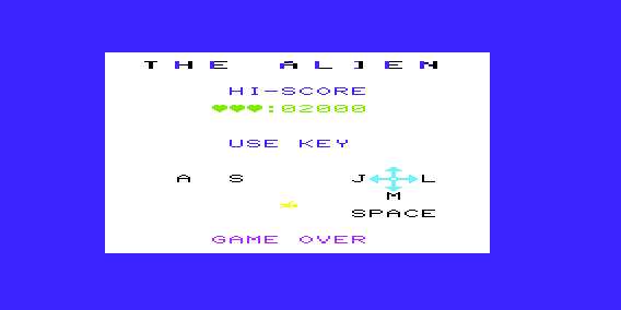 The Alien (1982) - MobyGames