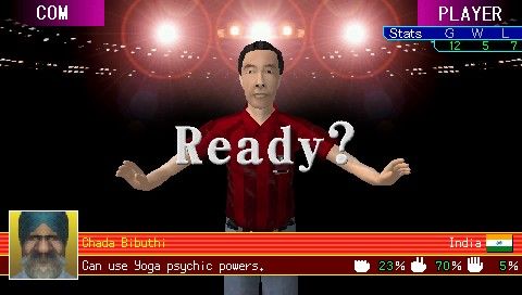 Screenshot of WTF: work time fun (PSP, 2005) - MobyGames