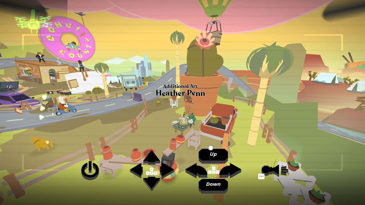 Screenshot of Donut County (Windows, 2018) - MobyGames