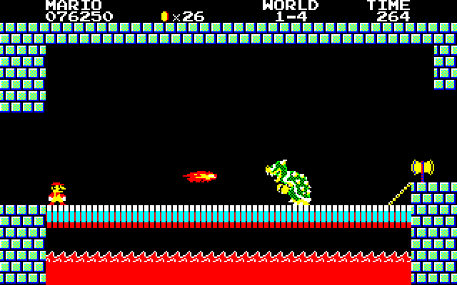 Screenshot of Super Mario Bros. Special (Sharp X1, 1986) - MobyGames