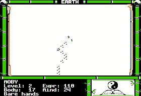 Screenshot of Moebius: The Orb of Celestial Harmony (Apple II, 1985 ...