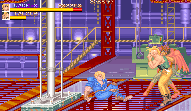 Screenshot of Violent Storm (Arcade, 1993) - MobyGames