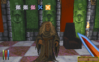 Screenshot of The Elder Scrolls: Chapter II - Daggerfall (DOS, 1996) - MobyGames