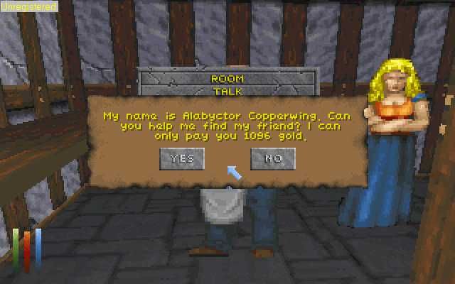 Screenshot of The Elder Scrolls: Chapter II - Daggerfall (DOS, 1996) - MobyGames
