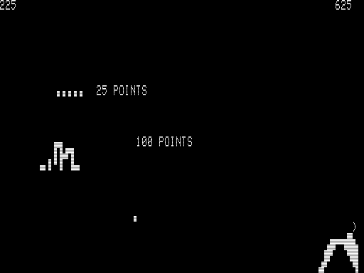Screenshot of Missile Attack (TRS-80, 1980) - MobyGames