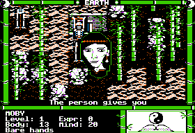 Screenshot of Moebius: The Orb of Celestial Harmony (Apple II, 1985 ...