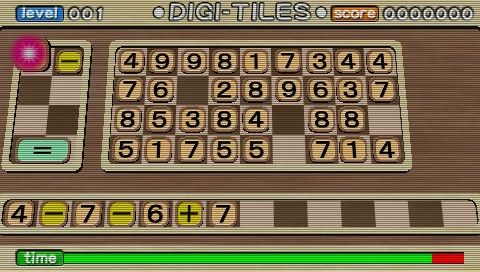 Screenshot of Digi-Tiles (PSP, 2010) - MobyGames