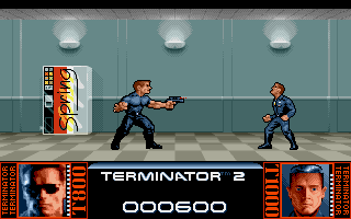 Screenshot of Terminator 2: Judgment Day (Amiga, 1991) - MobyGames