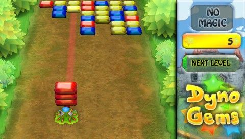 Screenshot of Dynogems (PSP, 2010) - MobyGames