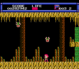 Screenshot of LayLa (NES, 1986) - MobyGames