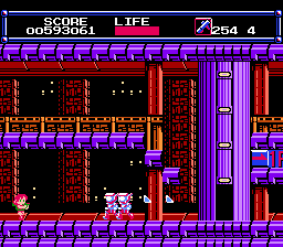 Screenshot of LayLa (NES, 1986) - MobyGames