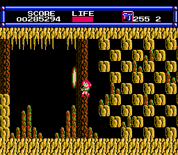 Screenshot of LayLa (NES, 1986) - MobyGames