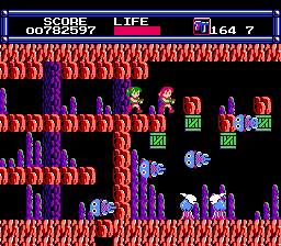 Screenshot of LayLa (NES, 1986) - MobyGames