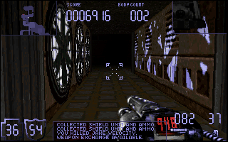 Screenshot of XS (DOS, 1996) - MobyGames