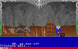 Screenshot of Loremaster (DOS, 1991) - MobyGames