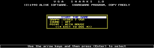 VGA Sharks (1990) - MobyGames