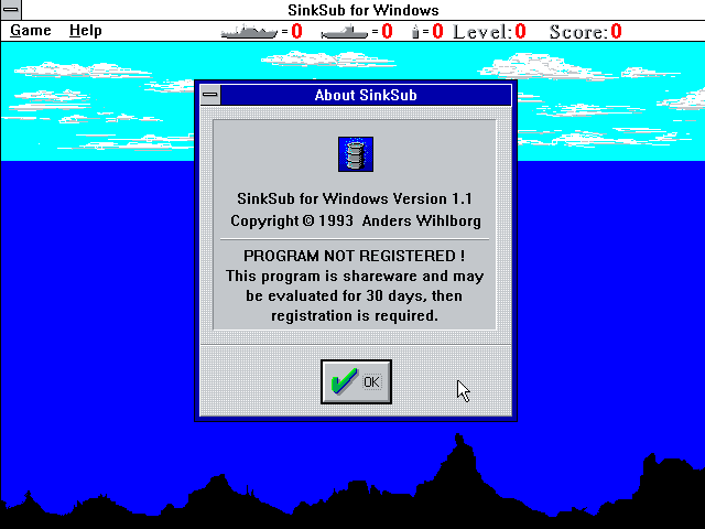 SinkSub (1993) - MobyGames