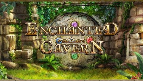 Screenshot of Enchanted Cavern (PSP, 2009) - MobyGames