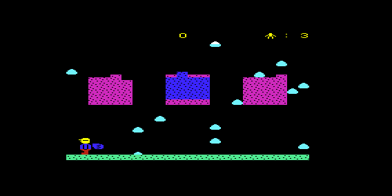 Screenshot of Pit (VIC-20, 1982) - MobyGames