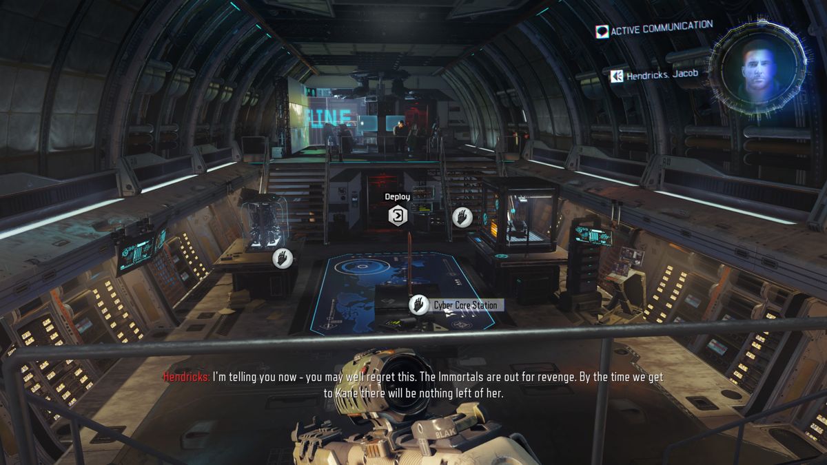 Screenshot of Call of Duty: Black Ops III (PlayStation 4, 2015) - MobyGames