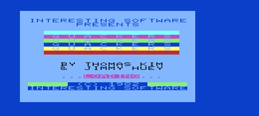 Quackers (1982) - MobyGames