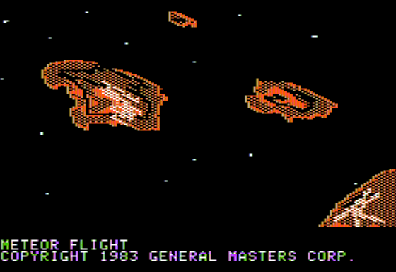 Meteor Flight (1983) - MobyGames