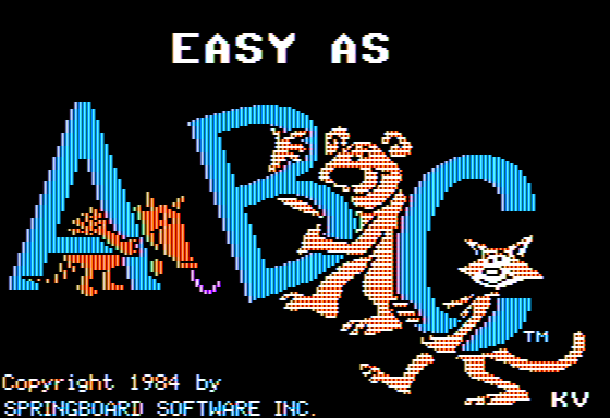 Easy as ABC (1984) - MobyGames