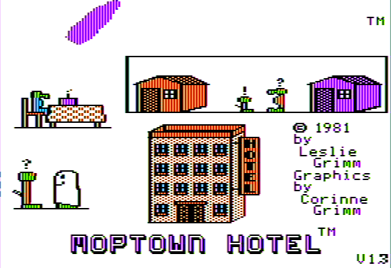 Moptown Hotel (1981) - MobyGames