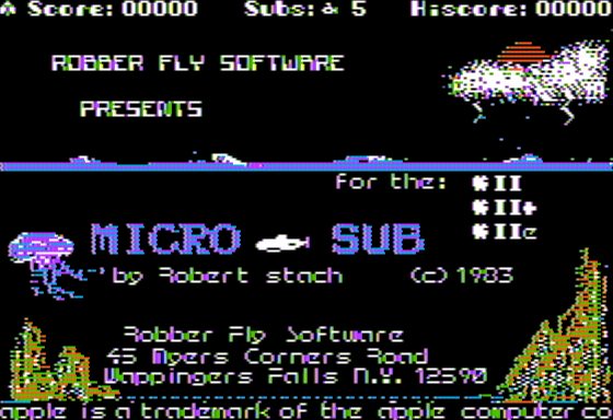 Micro Sub (1983) - MobyGames
