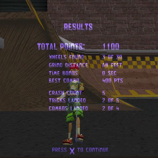 Screenshot of Razor Freestyle Scooter (PlayStation, 2000) - MobyGames