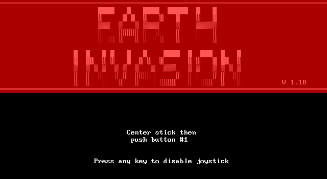 Screenshot of Earth Invasion (DOS, 1993) - MobyGames
