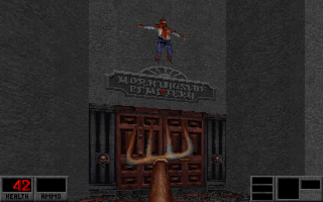Screenshot of Blood (DOS, 1997) - MobyGames