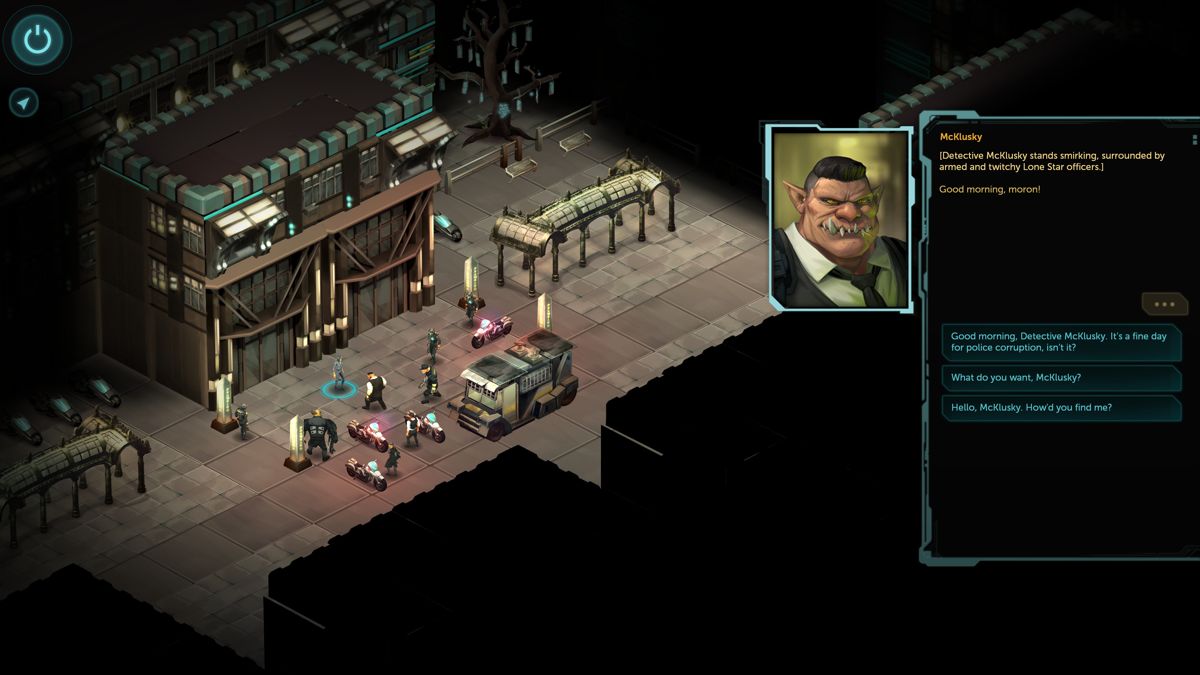 Screenshot of Shadowrun Returns (Windows, 2013) - MobyGames