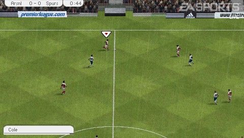 Screenshot of FIFA Soccer (PSP, 2005) - MobyGames