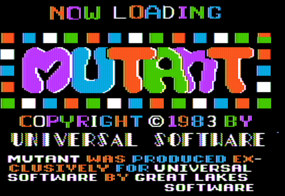Mutant (1983) - MobyGames
