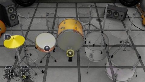 Screenshot of Drums Challenge (PSP, 2011) - MobyGames
