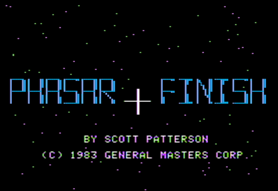 Phasar Finish (1983) - MobyGames
