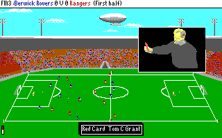Screenshot of Football Manager 3 (DOS, 1992) - MobyGames