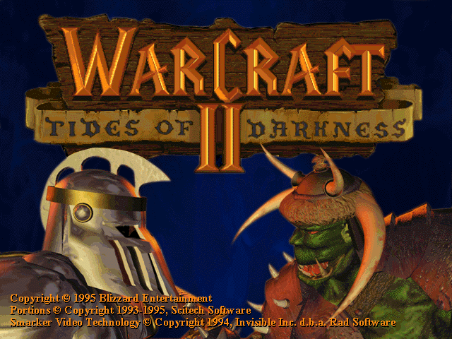 Screenshot of WarCraft II: Tides of Darkness (DOS, 1995) - MobyGames