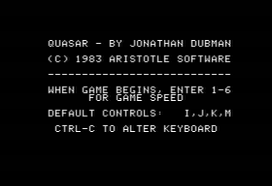 Price history for Quasar - MobyGames