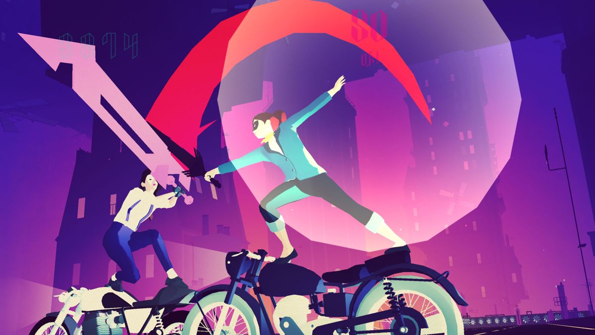 Screenshot of Sayonara Wild Hearts (Windows, 2019) - MobyGames