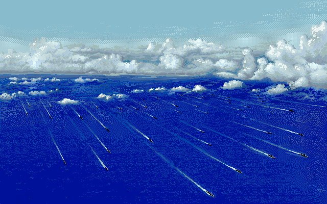 Screenshot of P.T.O.: Pacific Theater of Operations II (PC-98, 1993 ...