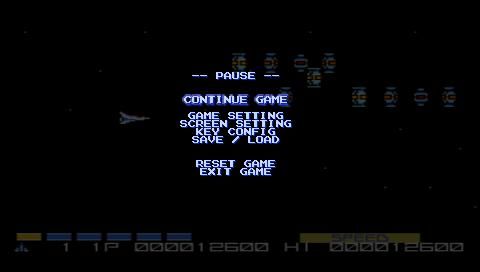 Screenshot of Salamander Portable (PSP, 2007) - MobyGames