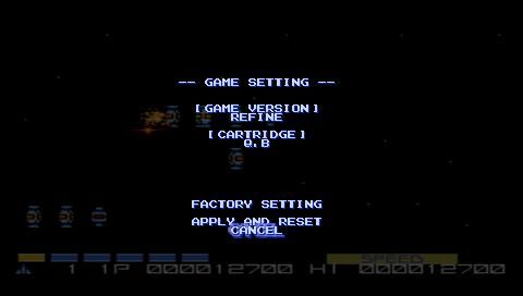 Screenshot of Salamander Portable (PSP, 2007) - MobyGames